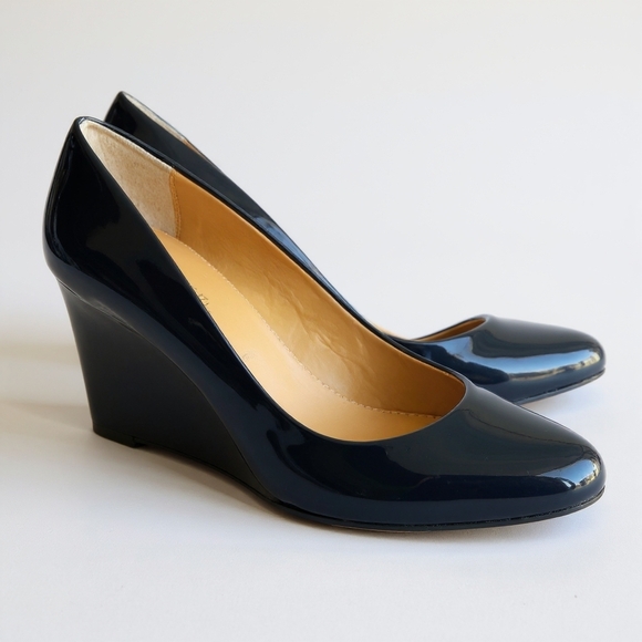 Dress Barn | Shoes | New Dress Barn Navy Wedge Heel | Poshmark